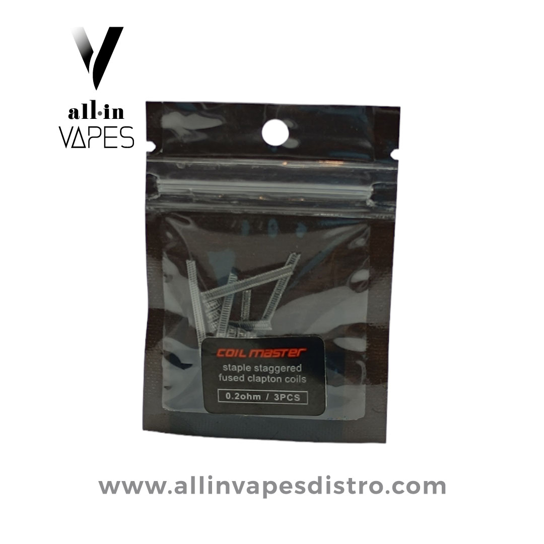 Coil Prefabricado Coil Master Variado – All in Vapes