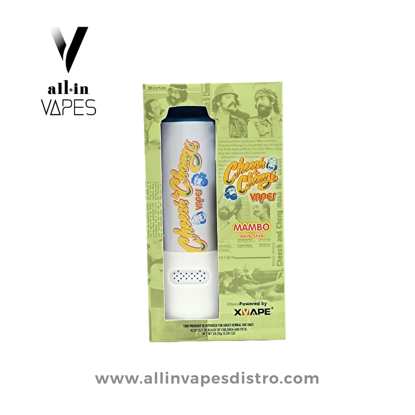 X-Vape Cheech And Chong MAMBO Vaporizer – All in Vapes